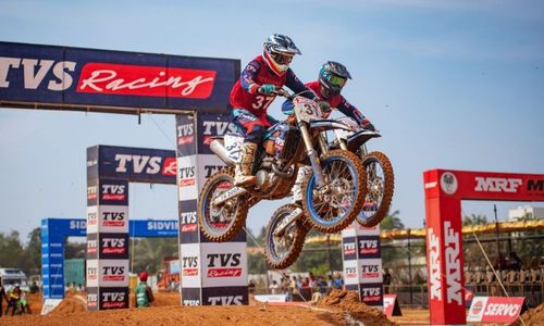 TVS Racing Bags 2022 Indian National Supercross Championship Title