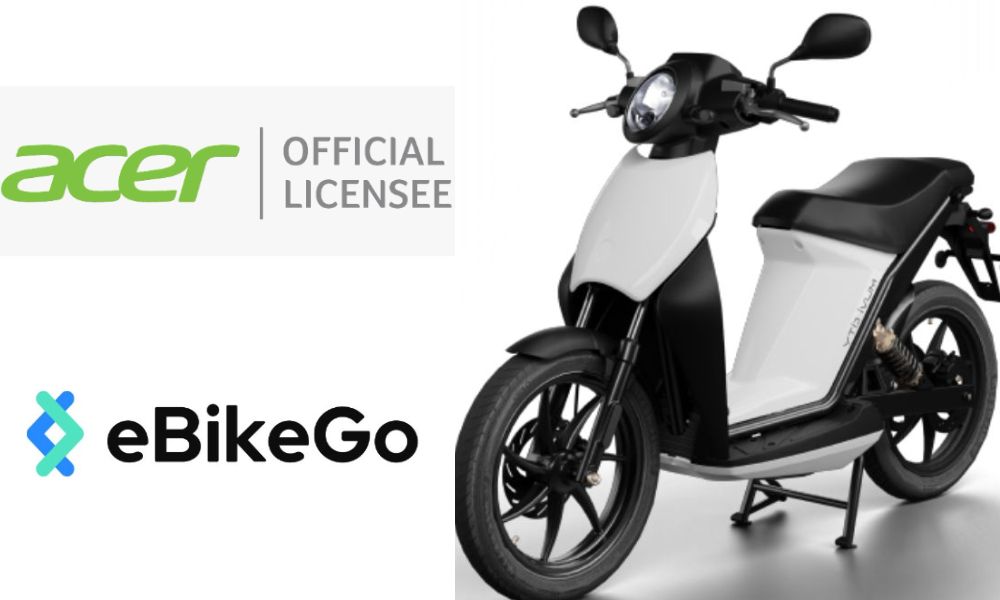 Acer Partners With eBikeGo; Unveils Muvi-125-4G Electric Scooter