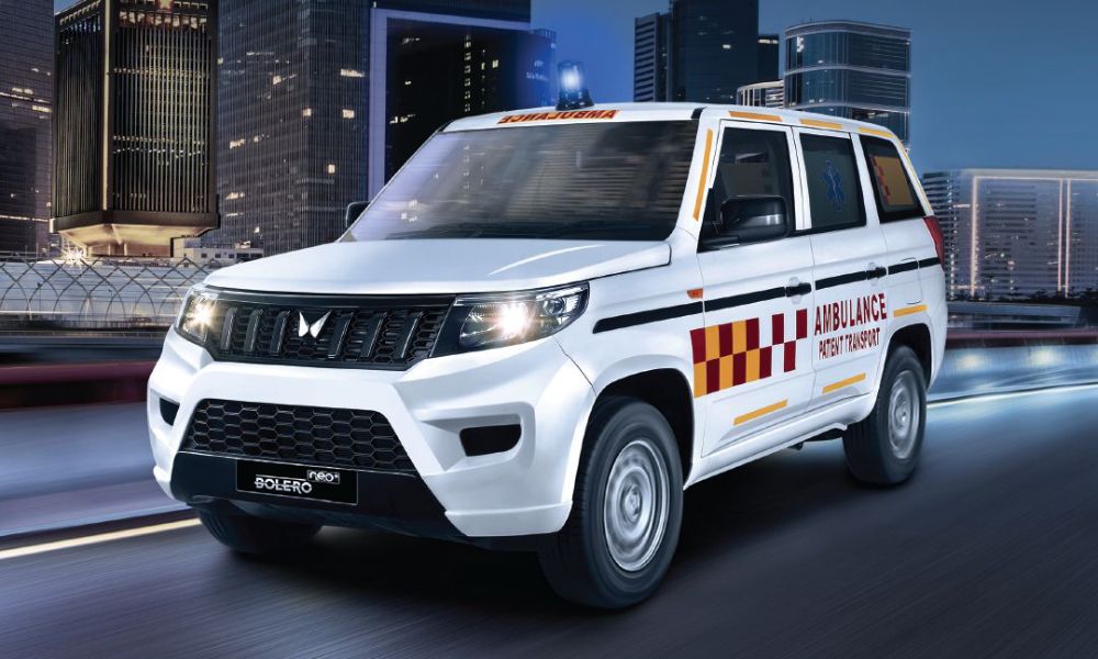 Mahindra Bolero Neo Plus Debuts; Introduced As An Ambulance - All About ...