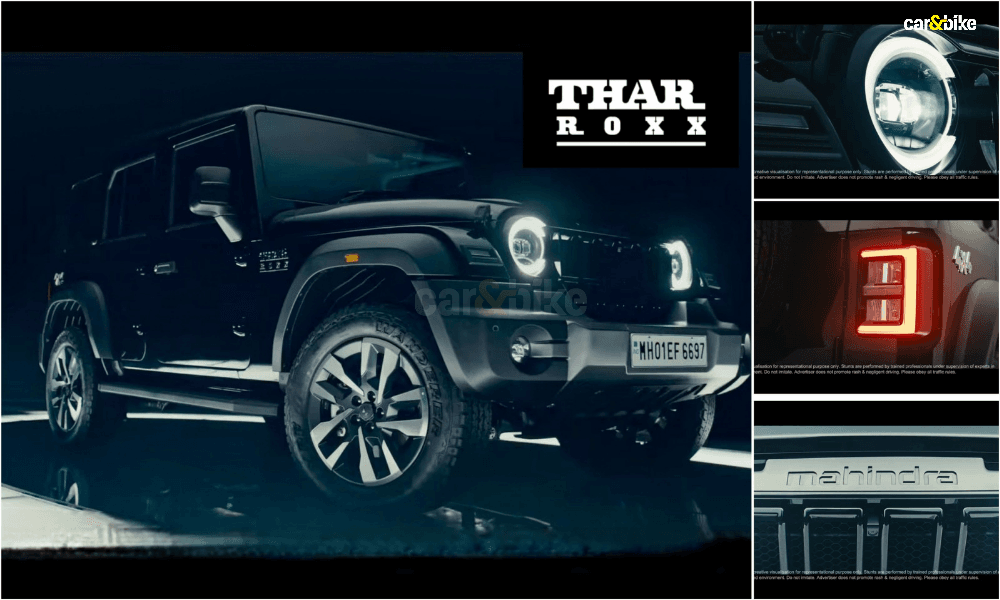 Mahindra Thar 5-Door Previewed In Official Video Ahead Of August 15 ...