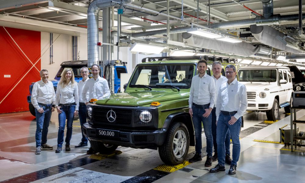 Mercedes-Benz G-Class Crosses 5 Lakh Unit Production Milestone - All ...
